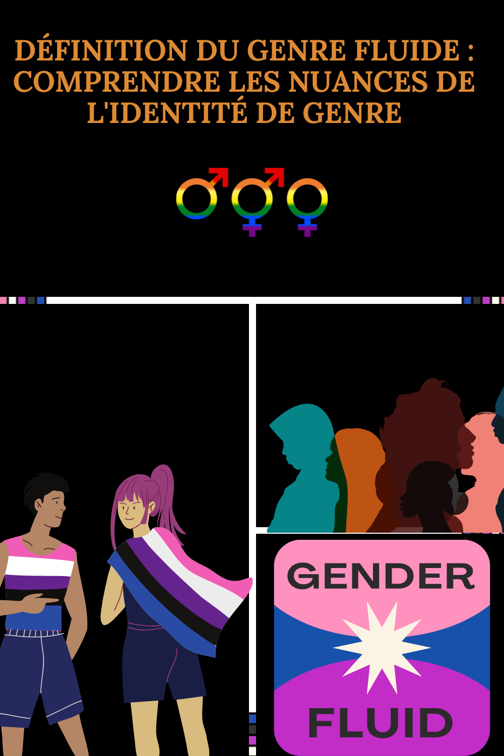 Genderfluid definition : Définition du genre fluide