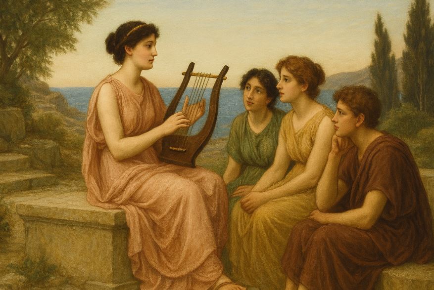 Sappho : Qui Était Cette Poétesse de L’île de Lesbos