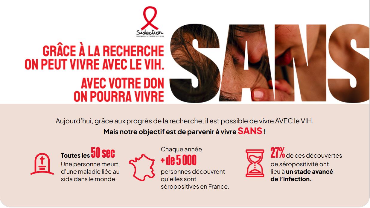 Sidaction 2025 : Un appel urgent à intensifier la recherche contre le VIH