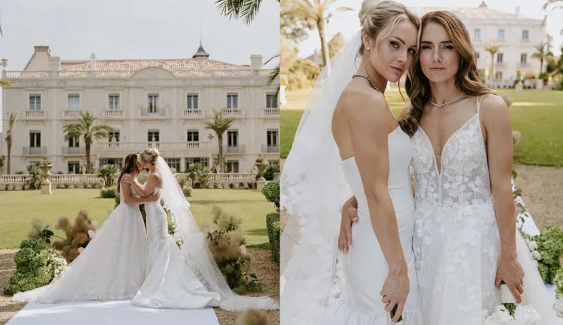 Ellie Carpenter et Daniëlle van de Donk célèbrent leur mariage