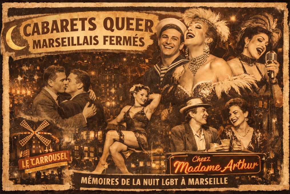 Cabarets queer marseillais fermés : mémoire et lieux disparus